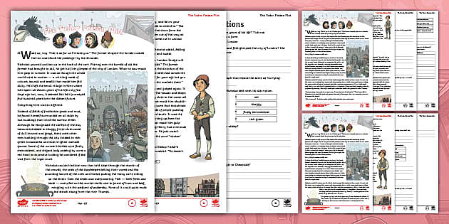 The Tudor Poison Plot UKS2 Fiction Reading Comprehension